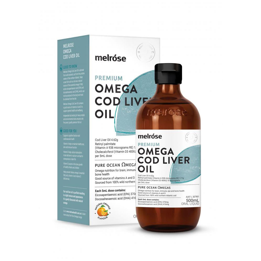 Cod Liver Oil | Omega Cod Liver Oil | HealthSupplements