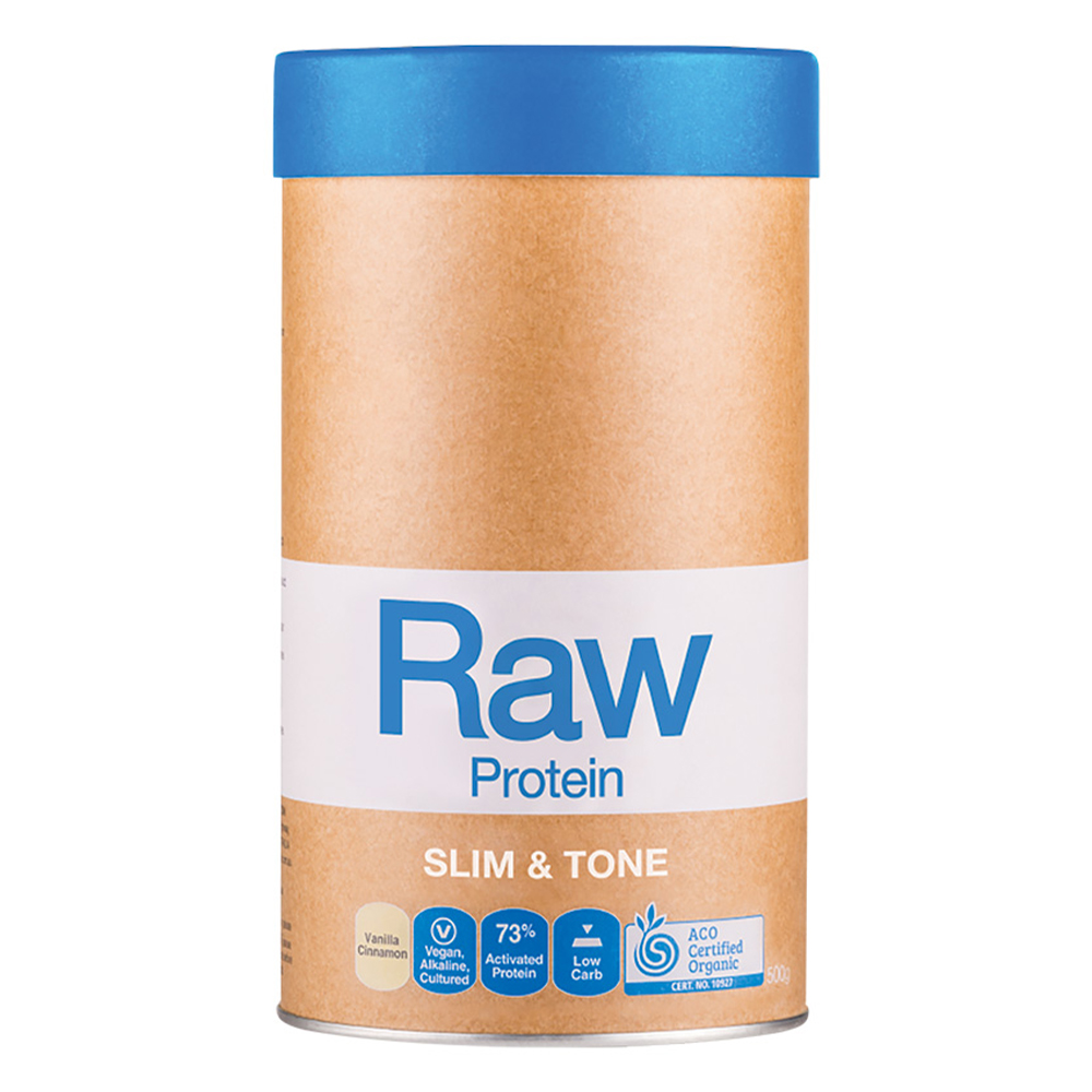 Buy Amazonia Raw Protein Slim & Tone Powder Vanilla Cinnamon Online