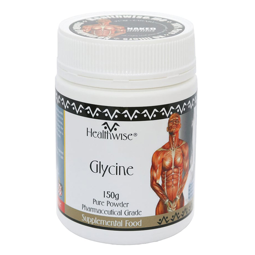 HealthWise Glycine Powder | Pure Amino Acid Glycine Supplement