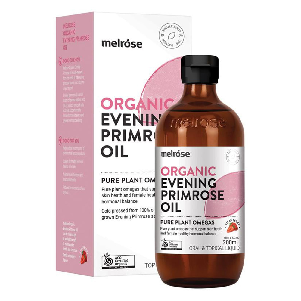 Buy Melrose Organic Evening Primrose Oil Oral & Topical Liquid ...