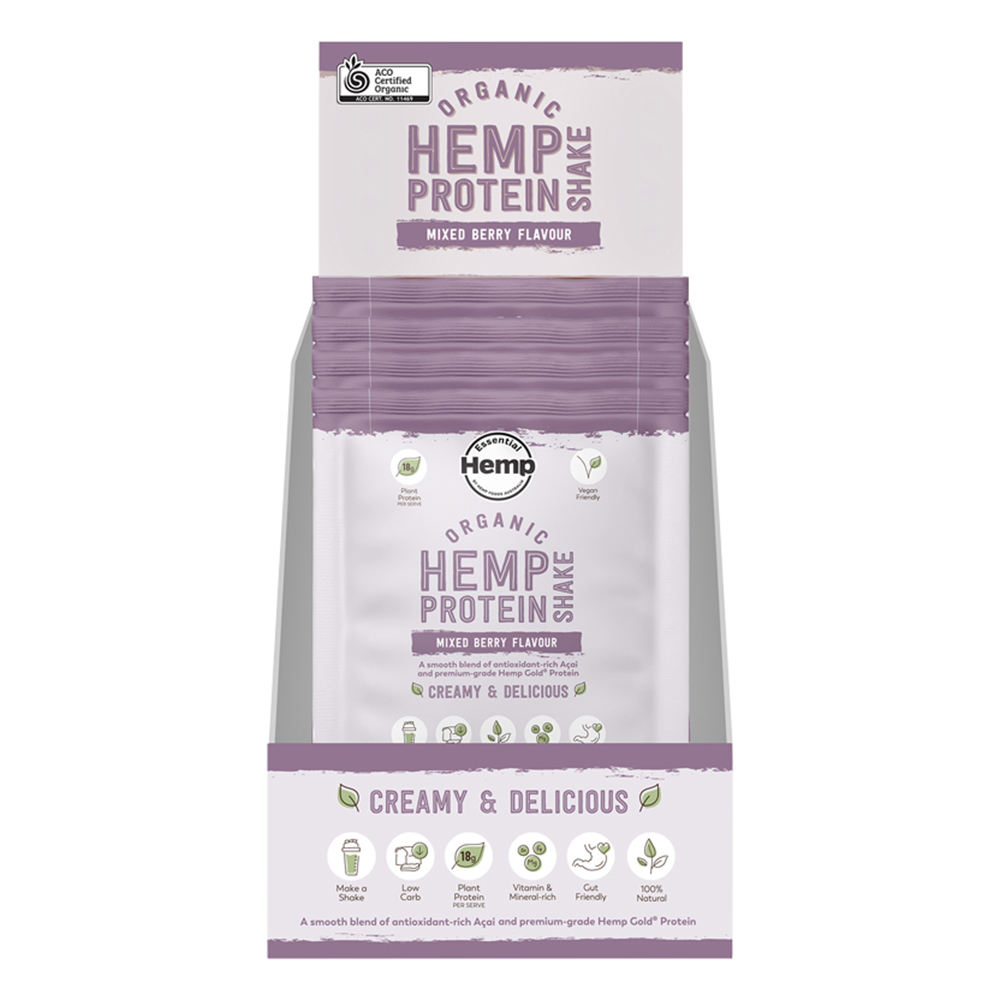 Buy Hemp Foods Australia Hemp Protein Shake Mixed Berry Online