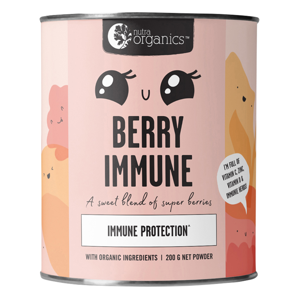 Nutra Organics Berry Immune Protection Powder for Kids