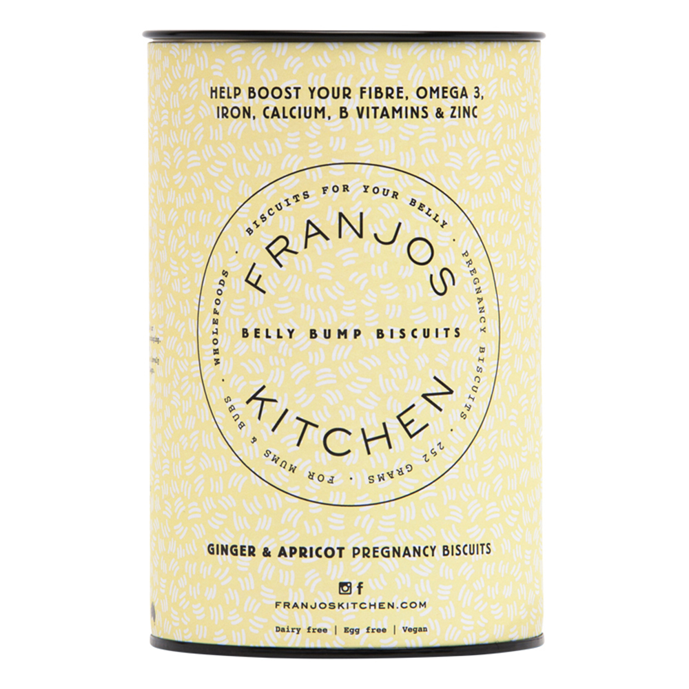Buy Franjos Kitchen Belly Bump Pregnancy Biscuits Ginger & Apricot Online