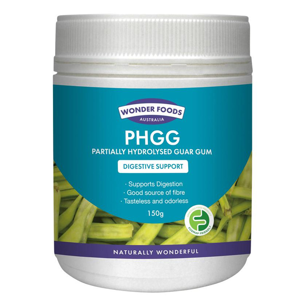 Buy Wonder Foods PHGG Partially Hydrolysed Guar Gum Powder Online