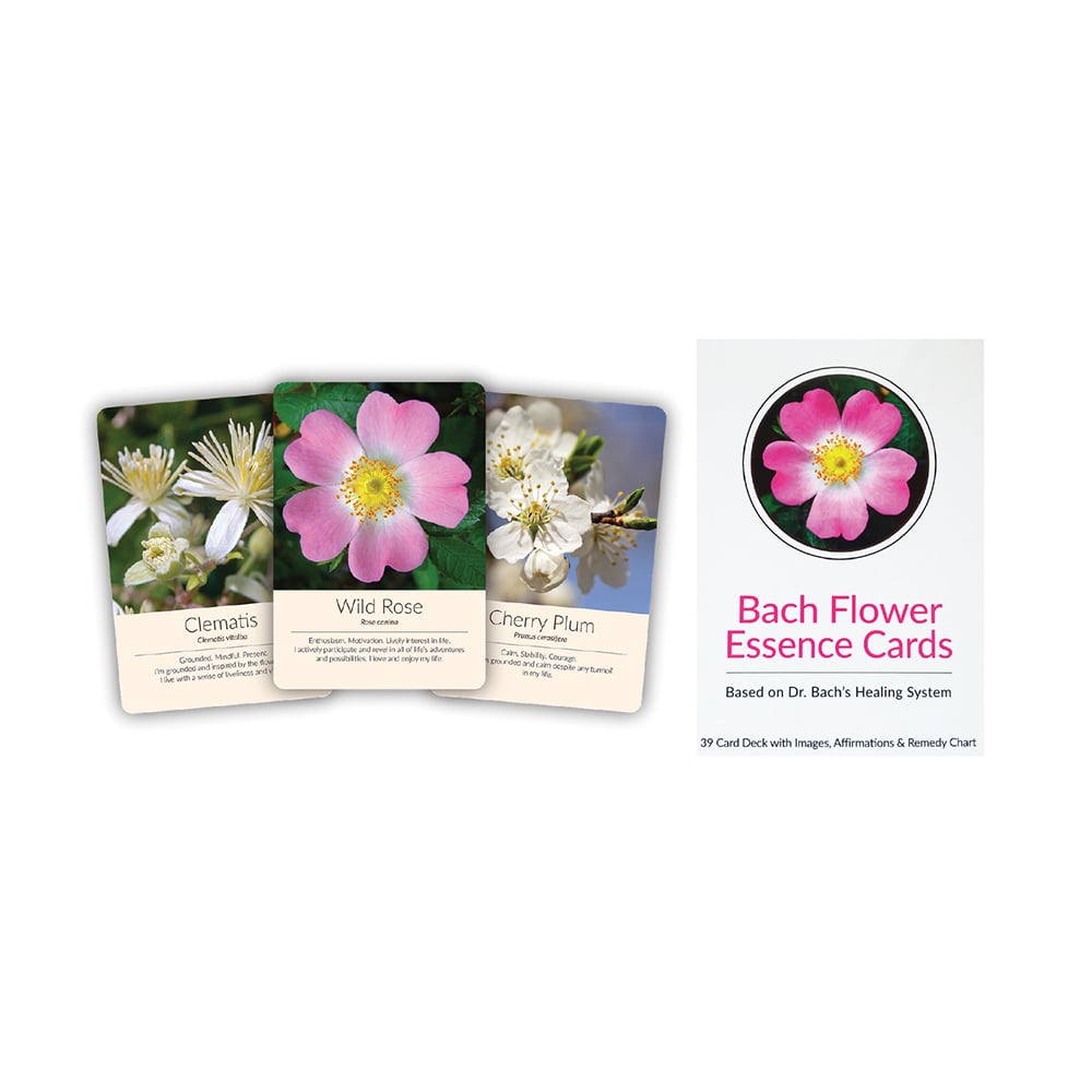 Buy Bach Flower Essence Cards Based On Dr. Bach'S Healing System: with ...