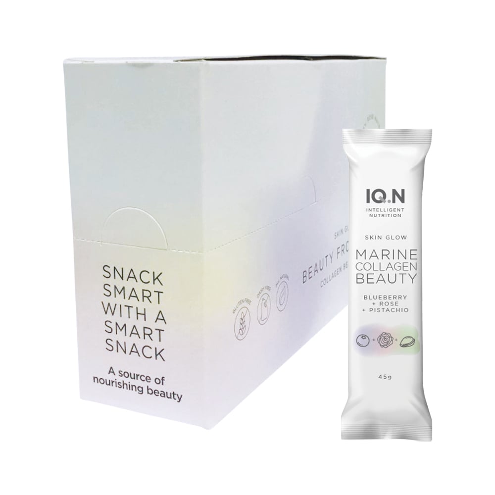 Buy IQ.N Intelligent Nutrition Skin Glow Marine Collagen Beauty Bar ...