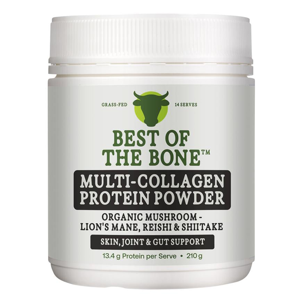 Best Of The Bone Multi-Collagen Protein Powder Organic Mushroom