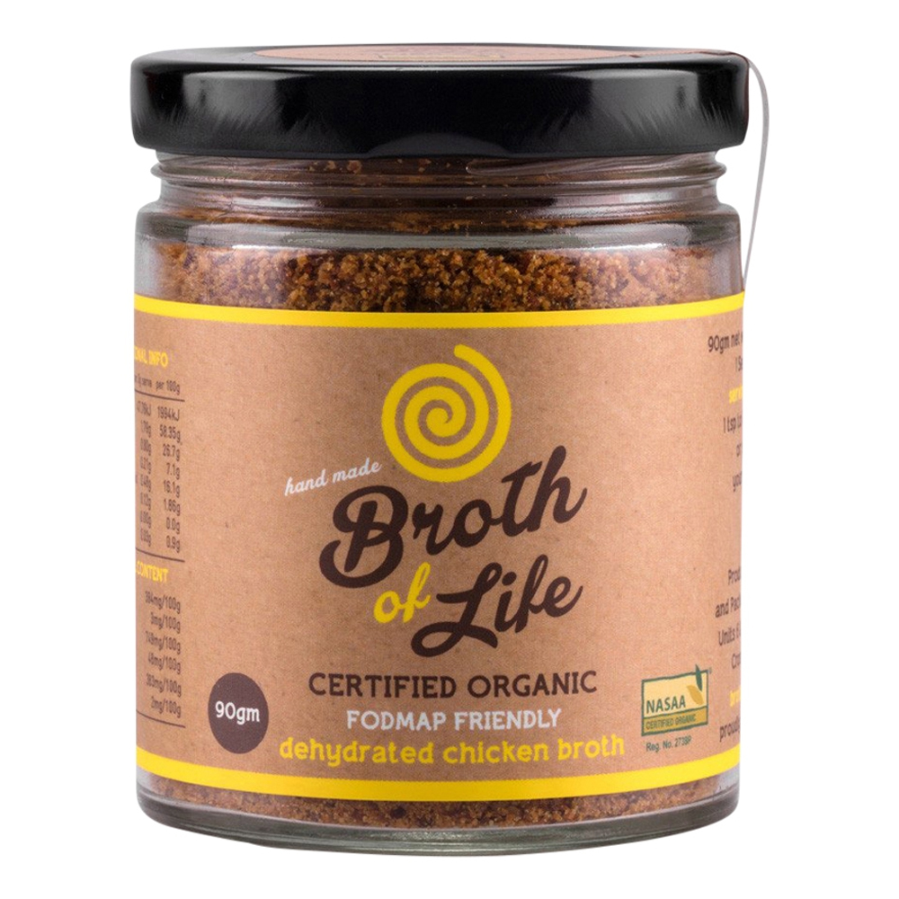 Buy Broth Of Life Organic Fodmap Friendly Dehydrated Bone Broth Chicken ...