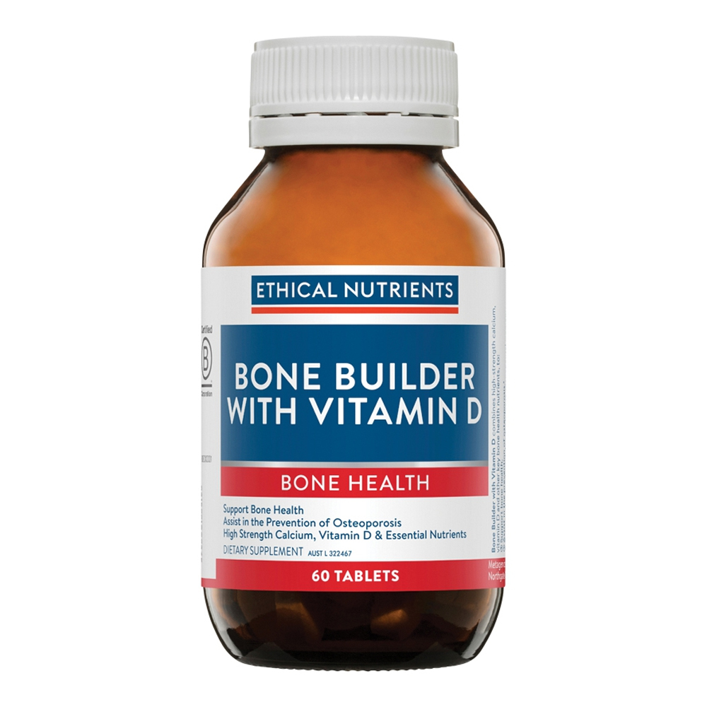 Buy Ethical Nutrients Bone Builder Vit D 60 & 120 Tabs Australia