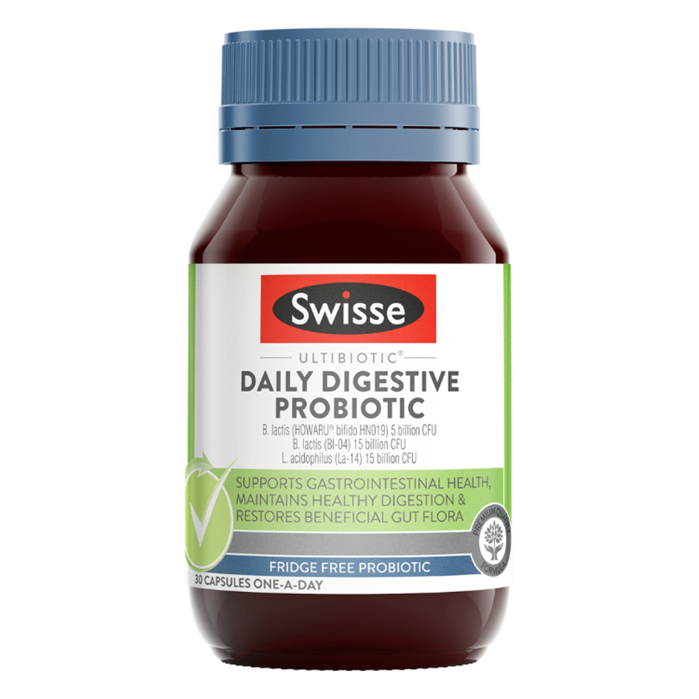 Swisse Ultibiotic Daily Digestive Probiotic | HealthSupplements