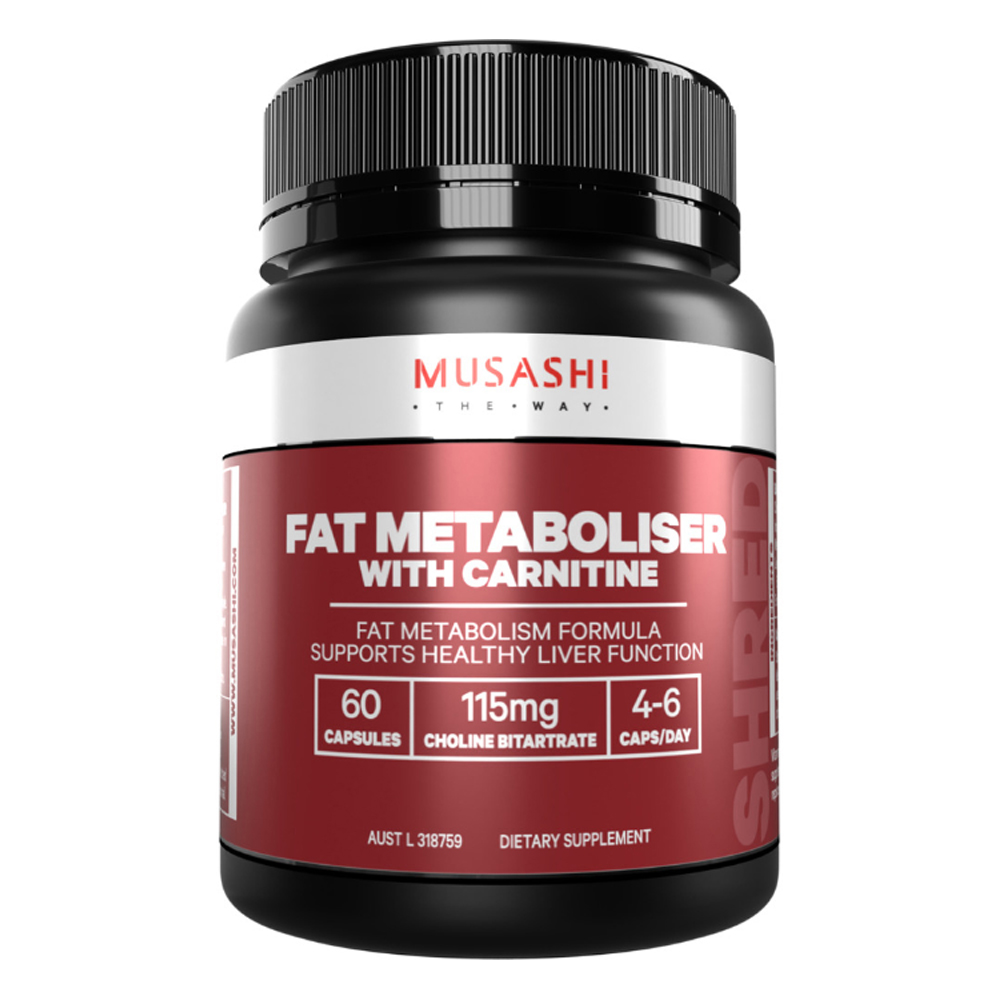 Buy Musashi Fat Metaboliser with Carnitine Online